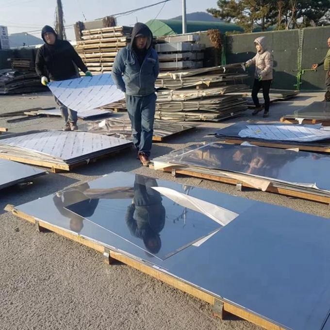 Inoxable Inox 4.5mm หนา Anti Slip 316 แผ่นสแตนเลสลายนูนแผ่นเหล็ก